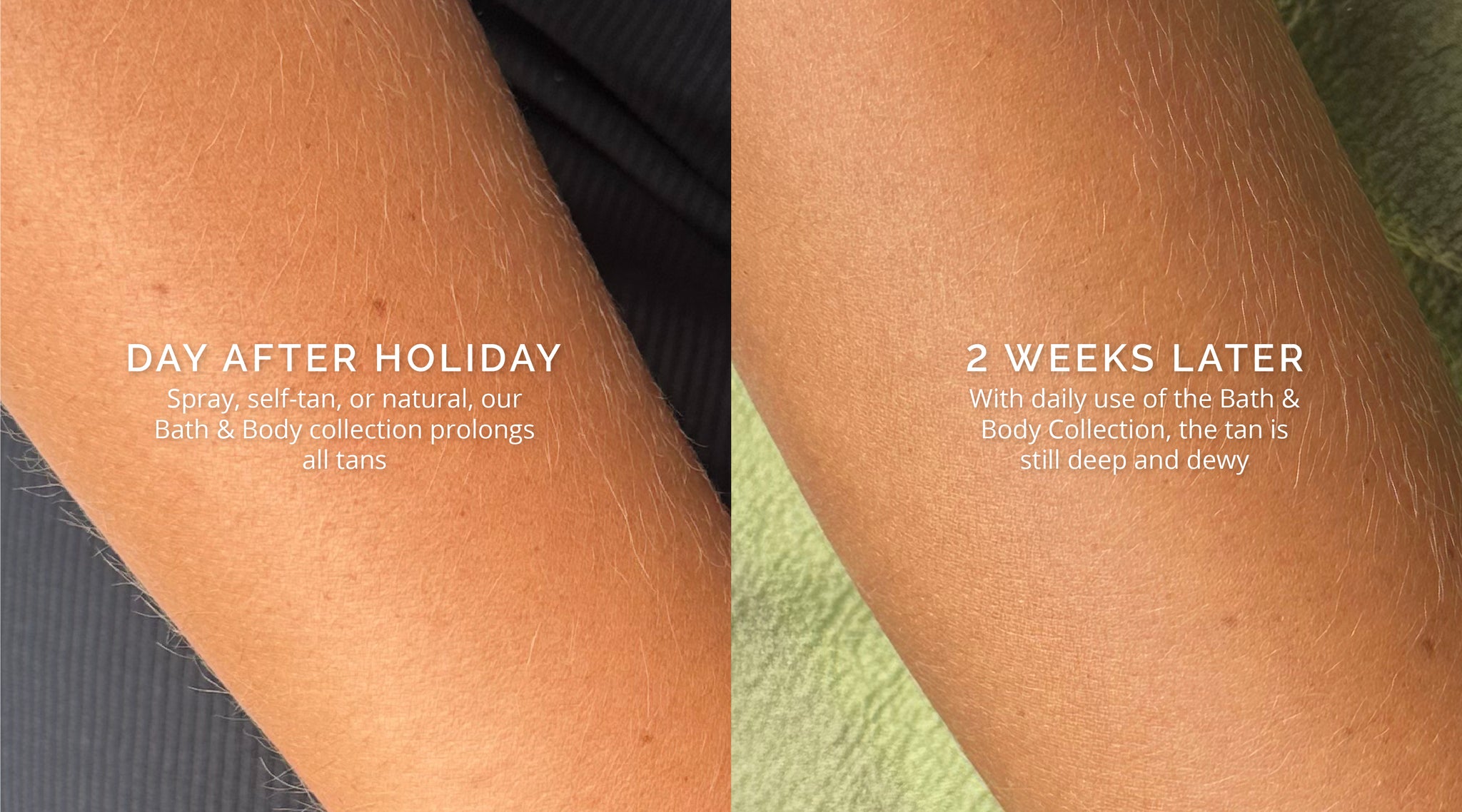 Bath & Body - How it works to prolong your tan